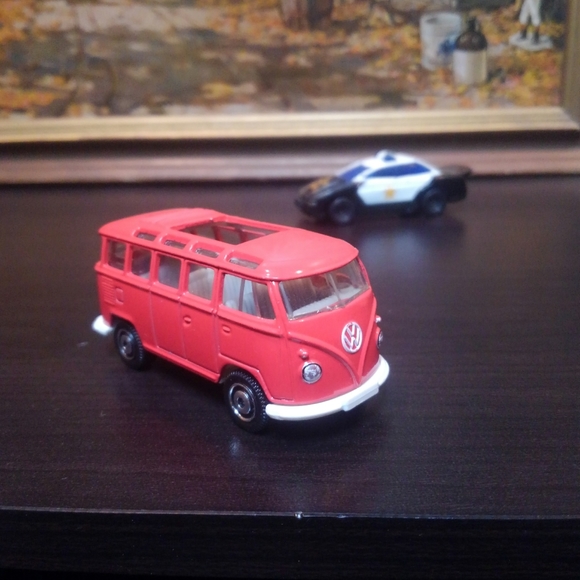 Mattel | Toys | Vtg 9s Vw Bus Police Car Vintage Lot Mattel 994 1998 ...